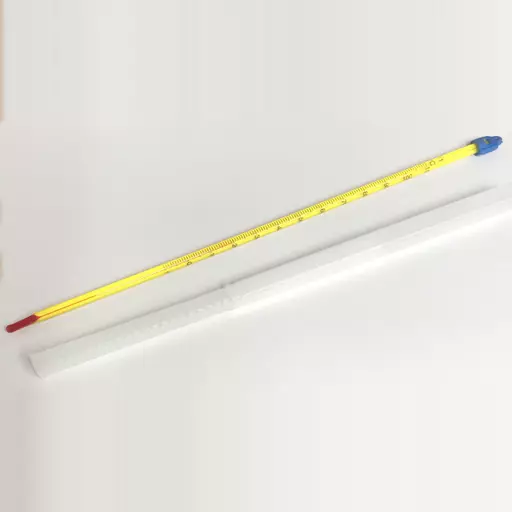 Thermometer red spirit yellow backed ‚Äì10 to 110¬∞C