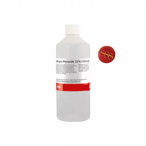 HYDROGEN PEROXIDE 100VOL LR 500ml