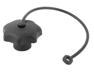 Star Grip With Safety Cable. M5 Steel Thread. 32mm Grip Diameter. Black ...