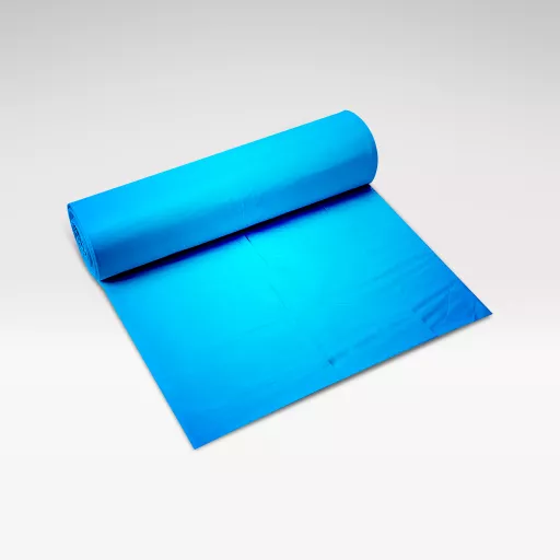 Blue high density polythene liners