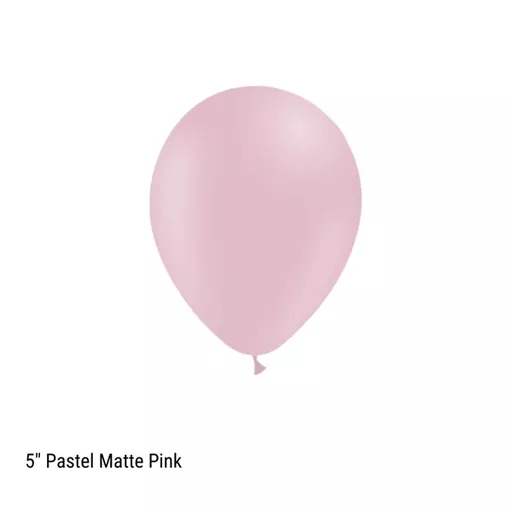 641327|100ct 5in Decotex Pro Matte Pastel Pink