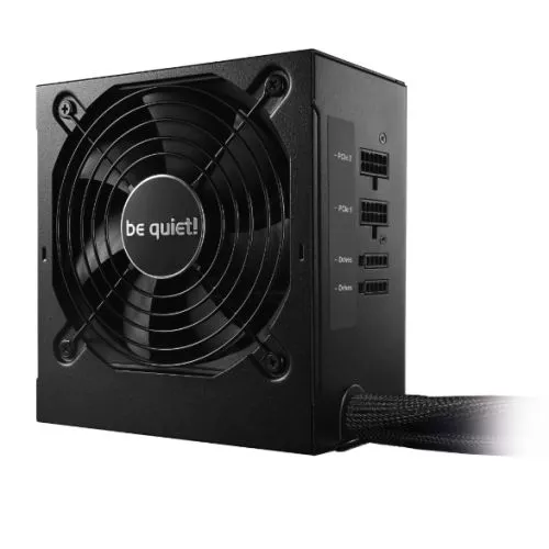 Be Quiet! 500W System Power 9 CM PSU, Semi-Modular, Sleeve Bearing, 80 ...