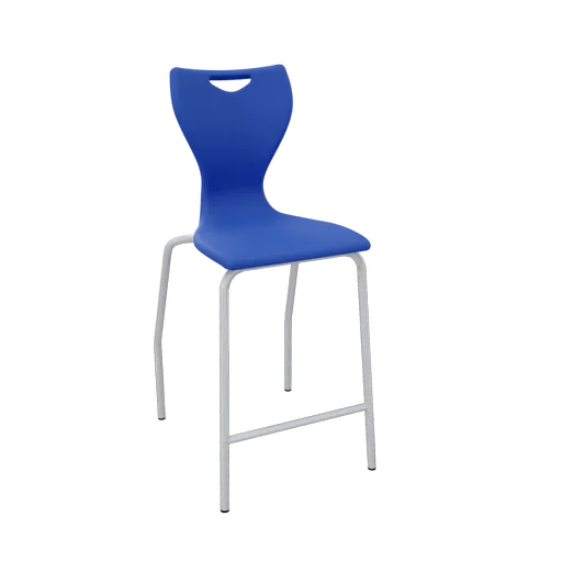 EN Classic HIGH CHAIR, 610mm BLUE