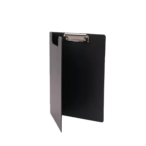A4 FOLD OVER CLIP BOARD BLACK