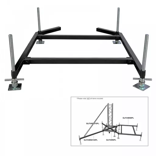 Global Truss Ground Support F34 PL BSB Ballast Outrigger