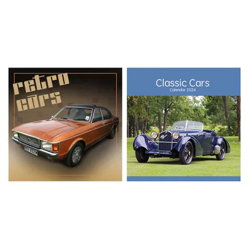 Calendar Square Classic Cars & Retro Cars