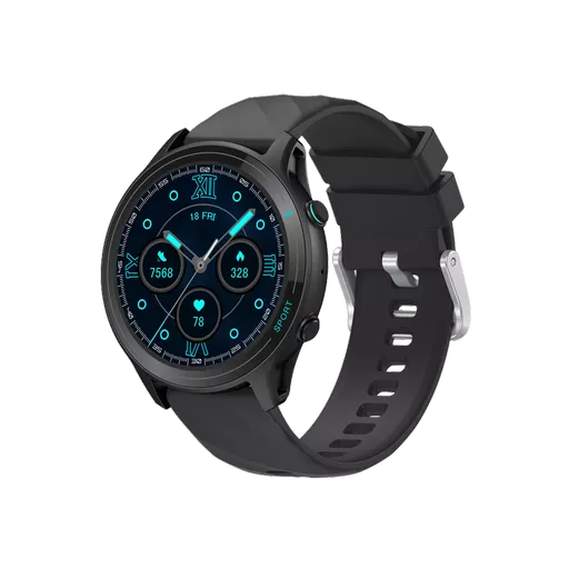 Devia - WT3 - Wireless Calling Bluetooth Waterproof SmartWatch - Black