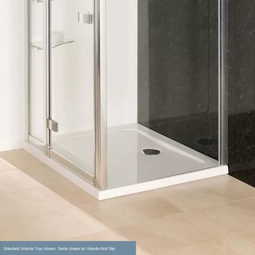 Volente Plan B Anti Slip ABS 1800mm x 800mm Rectangular Stone Resin ...