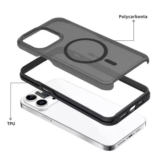 ProMag Matte for iPhone 15 Pro Max - Black