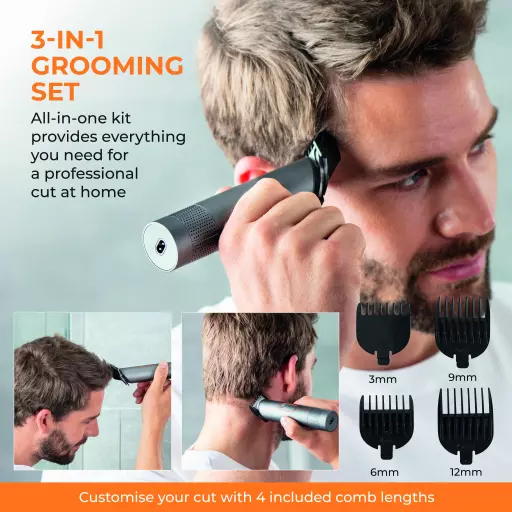 Titan Cordless Hair Clipper Set | Hair Trimmers | Carmen Products