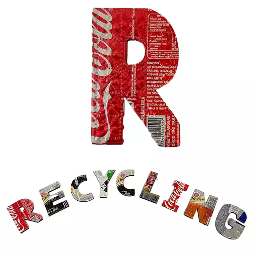 Recycled Letters - Recycling | Starbeck Education