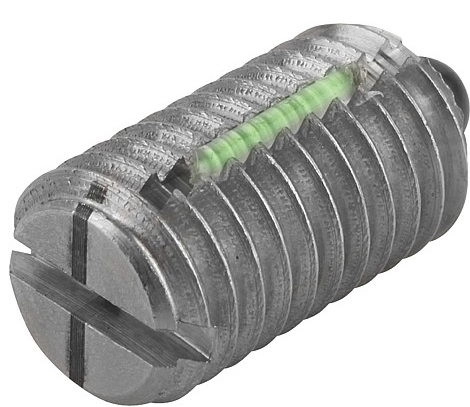 Spring Plunger. Thread M16. Length 24mm. Pin Diameter 8.5mm. Spring ...