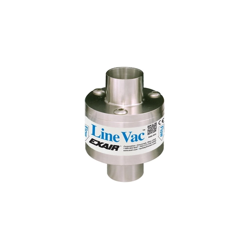 316 Stainless Steel Standard Line Vac. Compatable with 1" Hose/Pipe.
