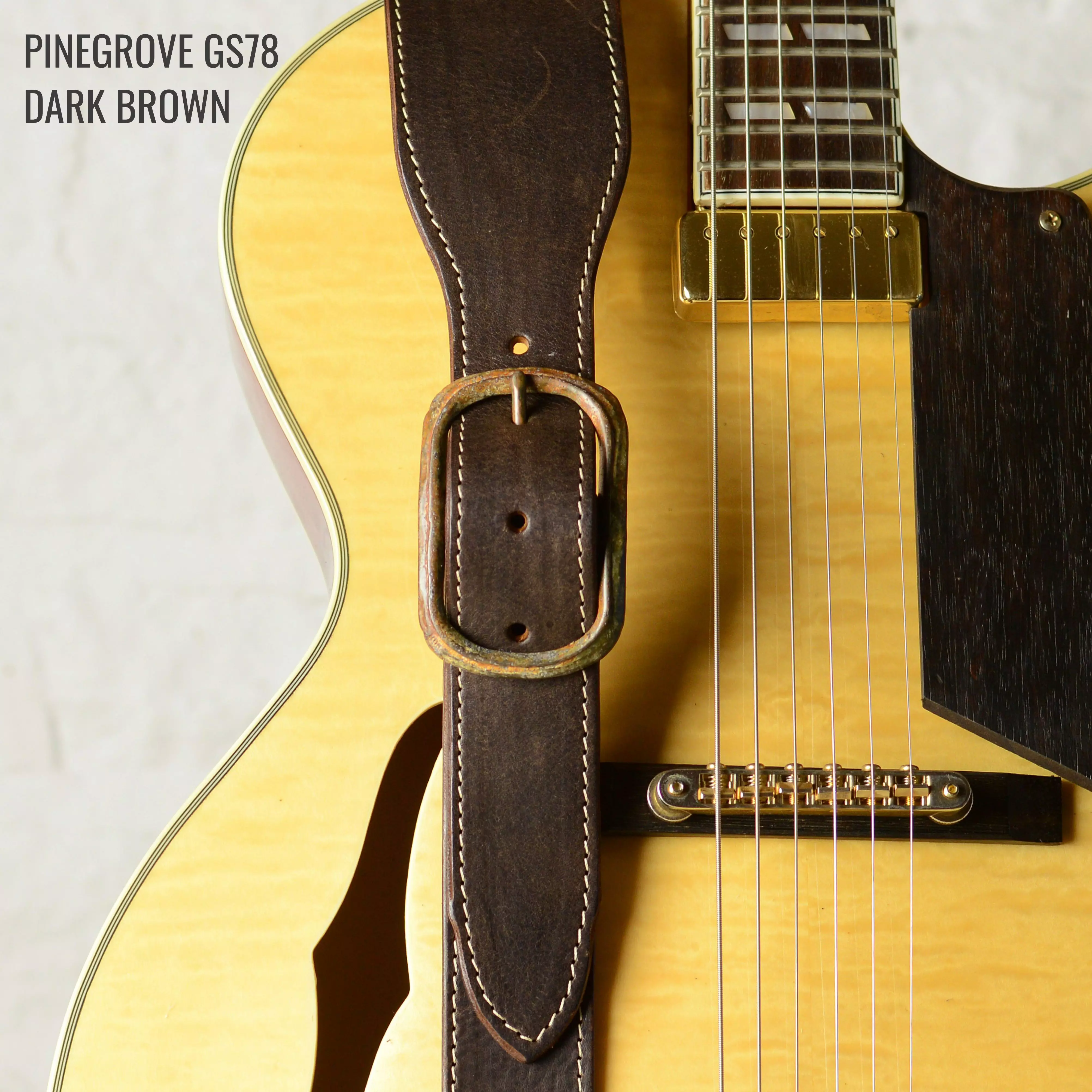 Statement guitar straps with buckles, range of styles