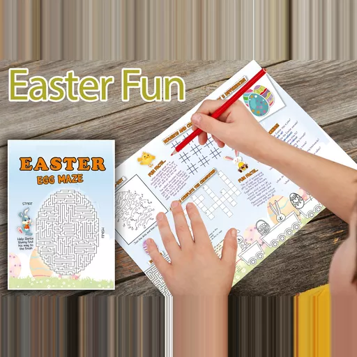 Easter Themed A3 Activity Pack