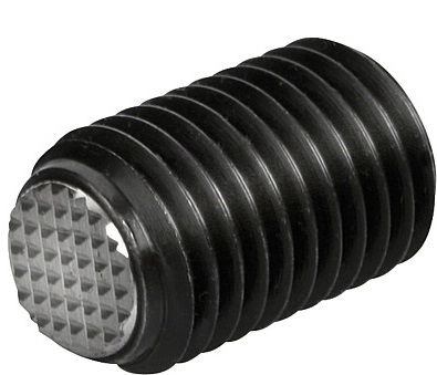 Ball End Thrust Screw. Without Head. Form F. M10 Thread. 12mm Long.