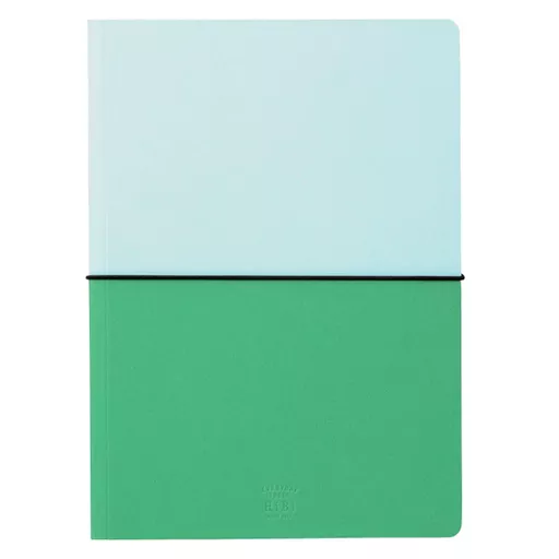 A5 Notebook, Hibi - Green | Turnaround Gifts