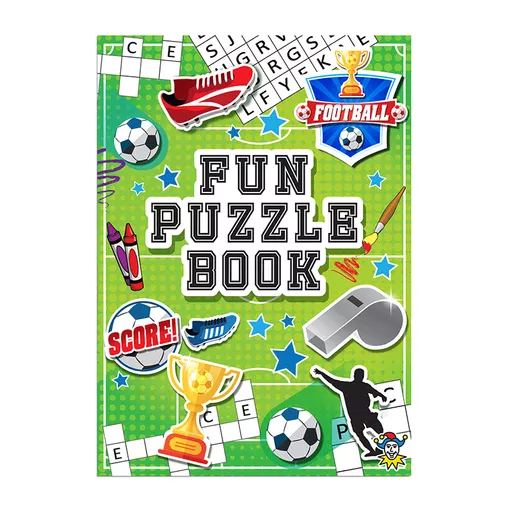 Football Puzzle Fun Book - 16pp Pack of 48