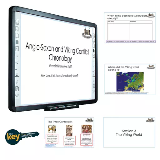 Key to... The Viking and Anglo-Saxon Struggle For the Kingdom of ...