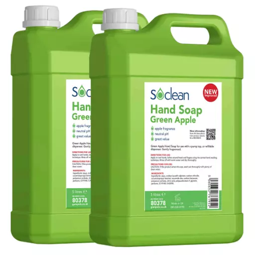 Soclean Hand Soap Apple 5 Litre
