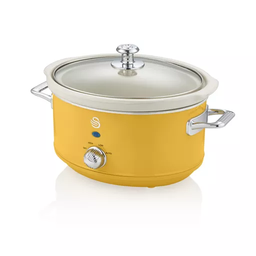 Swan 3.5L Retro Slow Cooker | Appliances | Swan Brand