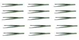 Forceps blunt ends, 130mm
