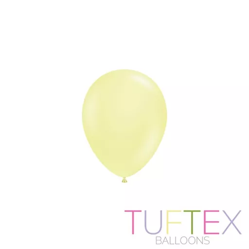 Tuftex Standard Lemonade 5" Latex Balloons 50pk