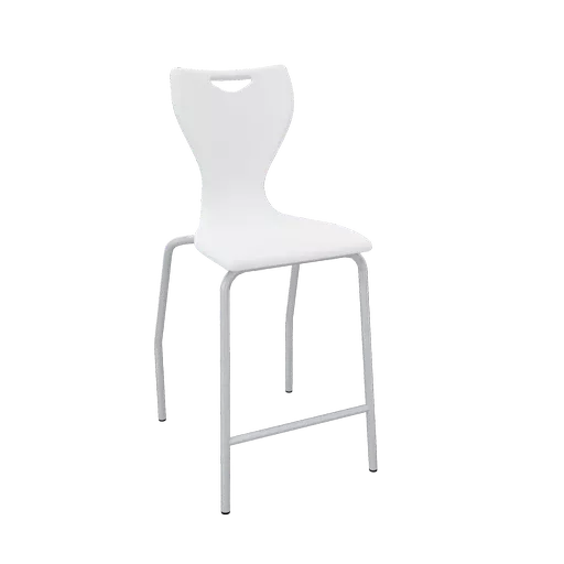 EN Classic HIGH CHAIR, 610mm WHITE