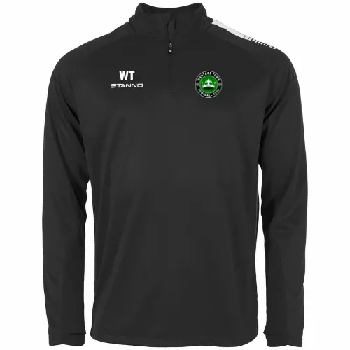 Wantage Town Football Club Junior First Quarter Zipped Top