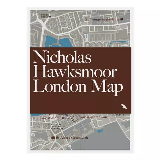 Nicholas Hawksmoor London Map | Turnaround Gifts