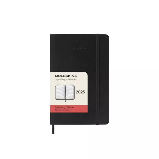 Moleskine 2025 12-Month Daily Pocket Softcover Notebook: | Turnaround Gifts