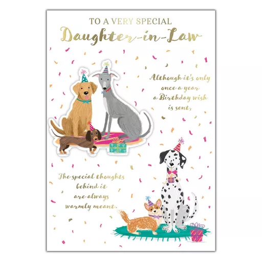 Prelude 6 Pack Cards C90 Birthday Daughter-In-Law