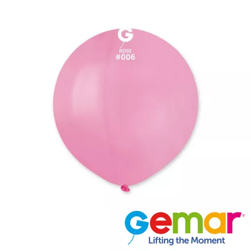 Gemar Standard Rose 19" Latex Balloons 25pk