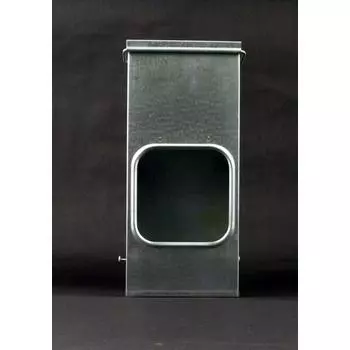 Galvanised Grit Hopper small