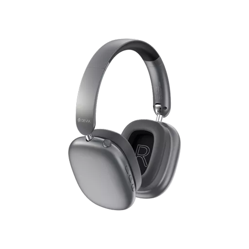 Devia - EarBass Pro2 - ANC On-Ear Wireless Headphones - Dark Grey
