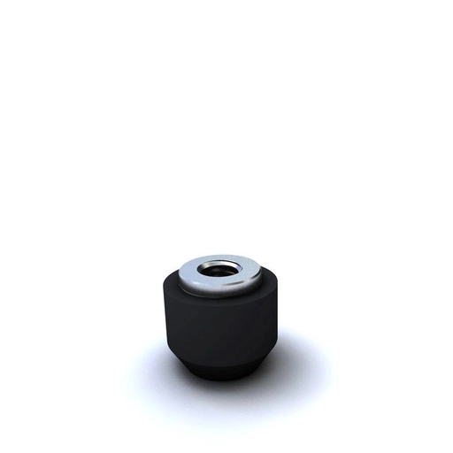 M6 Neoprene Pad With Threaded Insert