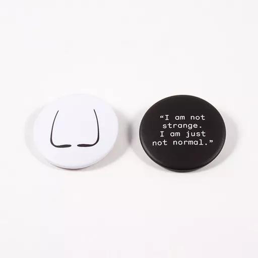 Moustache Pins (set of 2) | Turnaround Gifts
