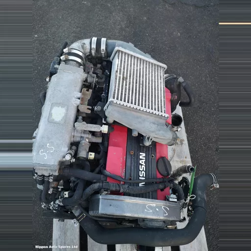 Nissan Cherry Engine 1991 Ca18-det Full Engine Without Ecu : 64790