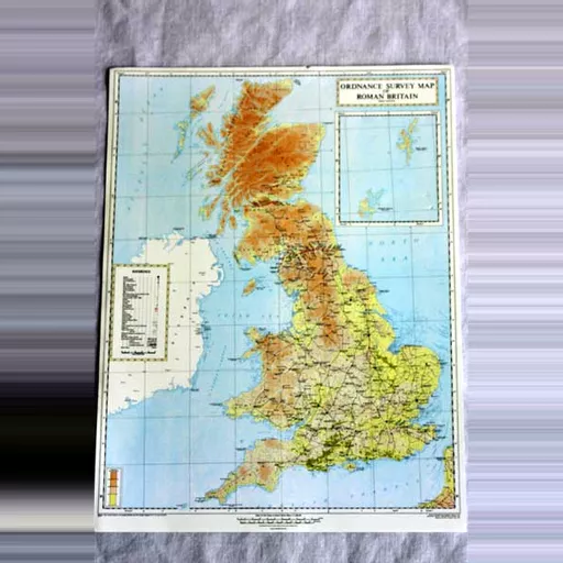 Large Roman Map of Britain | Starbeck Education