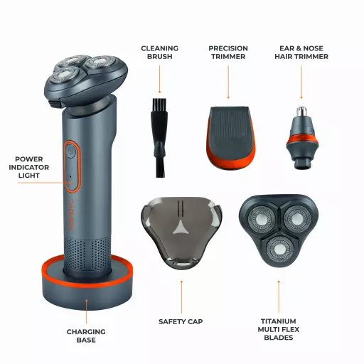 Titan 3-in-1 Cordless Shaver Set | Shavers | Carmen Products