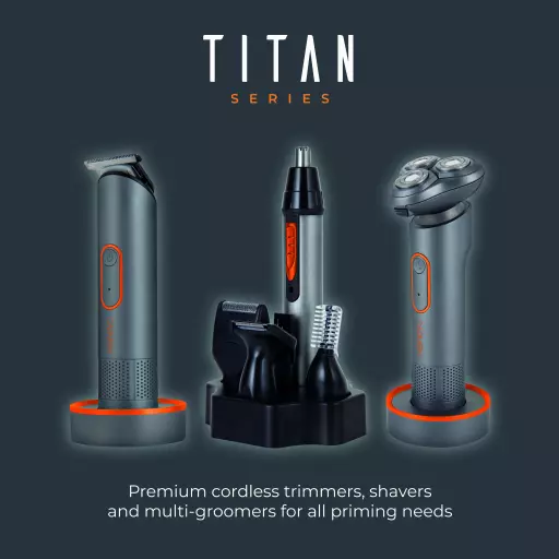 Titan 3-in-1 Cordless Shaver Set | Shavers | Carmen Products