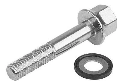 Hygienic Hex Head Bolt With Hygienic Seal & Shim Washer. 70 EPDM 291 ...