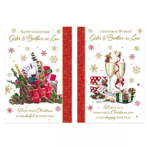 12pk Cards C50 Sister & Brother-In-Law