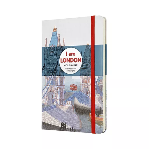Moleskine I Am London Limited Edition Large Ruled Hardcover Notebook ...