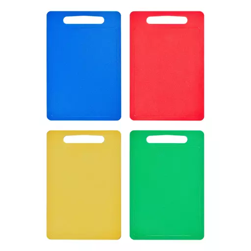 MULTI COLOUR CHOPPING BOARD SET 40x30x0.4cm