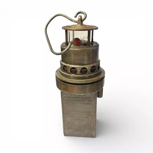 Leeds Ringrose FireDamp Alarm/Miners Lamp | Starbeck Education