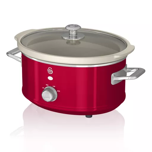 Swan 3.5L Retro Slow Cooker | Appliances | Swan Brand