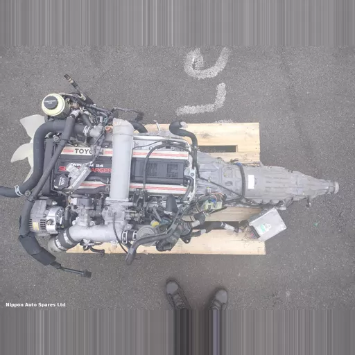 Toyota Supra Engine 1992 Mk1 1g-gze Crown Superchager With Ecu And Aut
