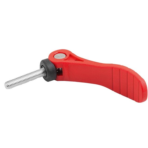 Adjustable Cam Lever. 100mm Handle Length. M10x40mm Steel Thread.