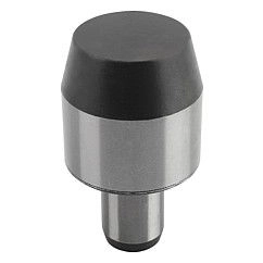 Locating Pin. Cylindrival. 25mm Pad Diameter. 25mm High. Hardened Steel.